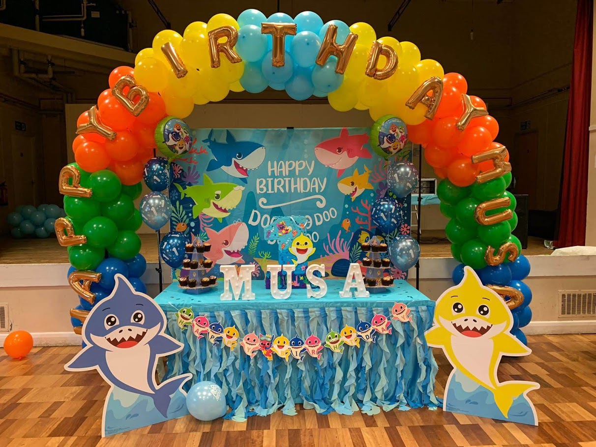 Happy Birthday Arch - Sittingbourne Balloons